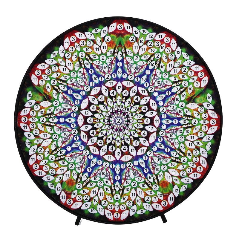 Diy Mandala Led Diamond Painting Light Lamp Vyšívací Vrtačka Art Craft ...